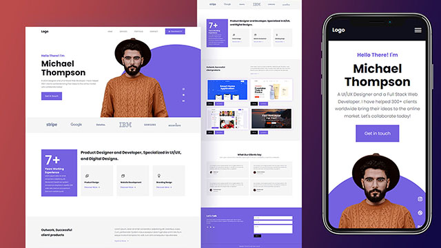 Responsive Multipage Education Website Using HTML,CSS & JavaScript